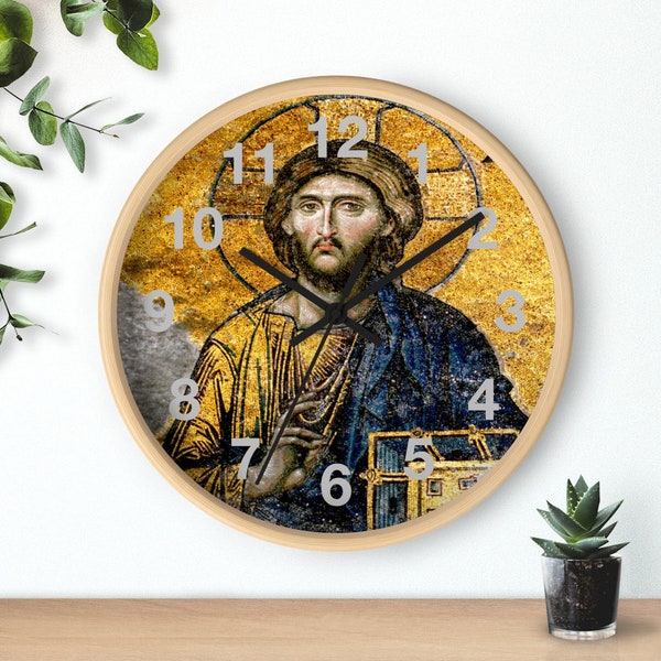 Jesus Christ Wall Clock - Etsy