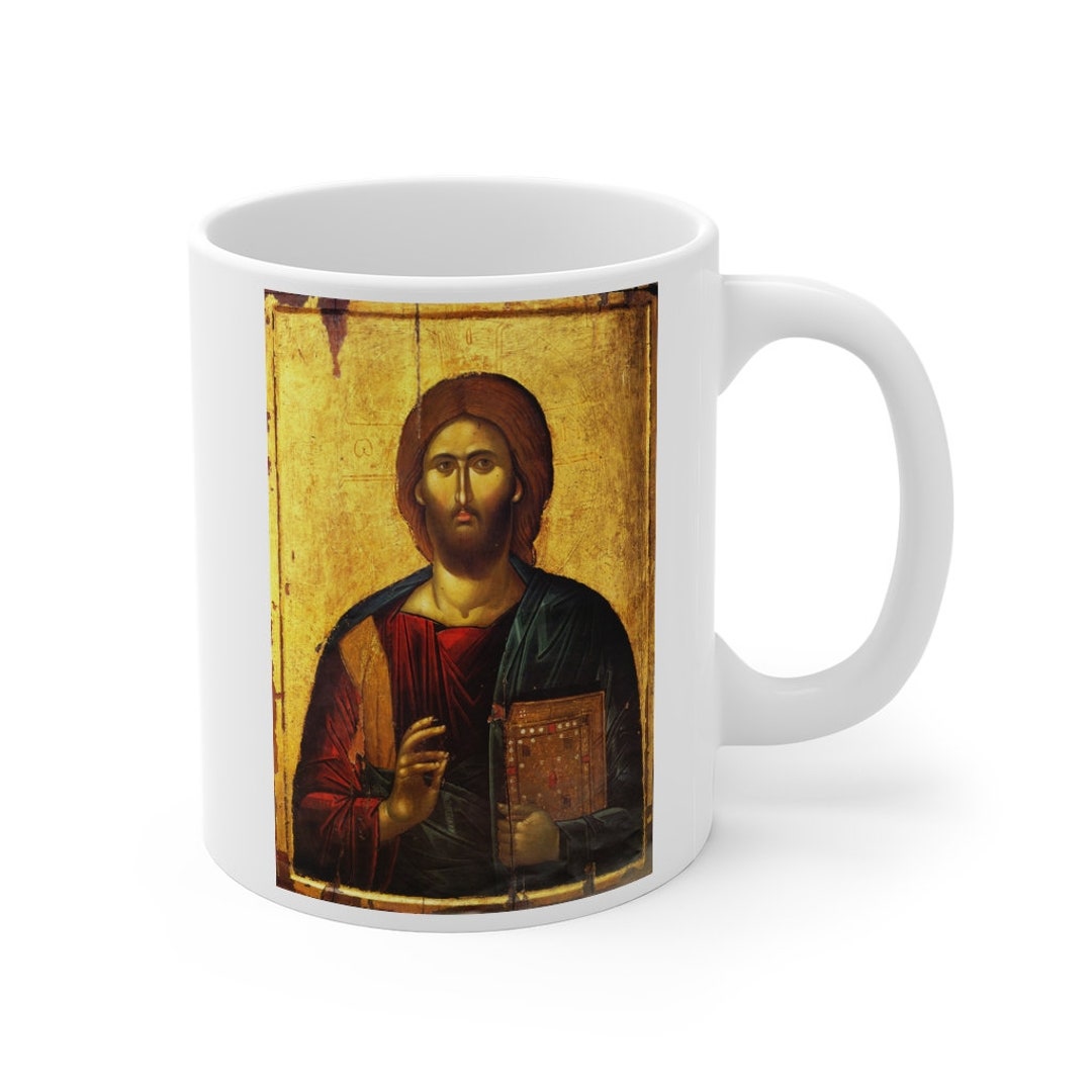 Jesus Christ Mug,jesus Christ Christianity Gift,faith Base Mug ...