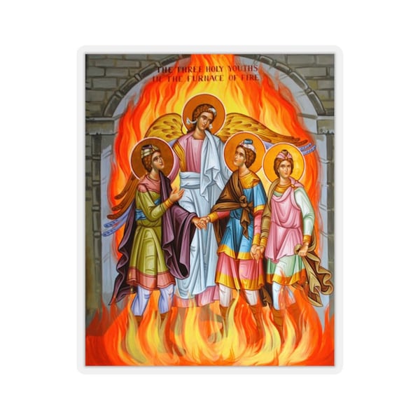 Three Youths Icon - Etsy