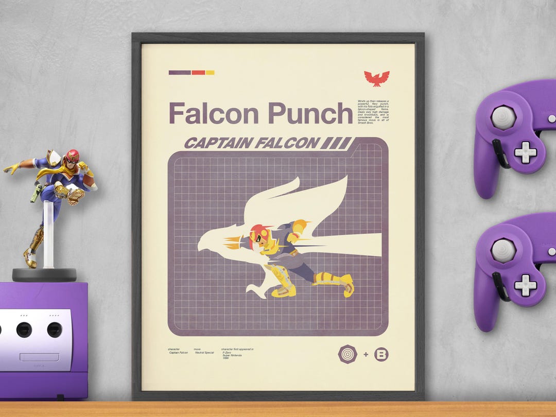 Super Smash Bros Moveset Series - CAPTAIN FALCON / Falcon Punch No.11 ...