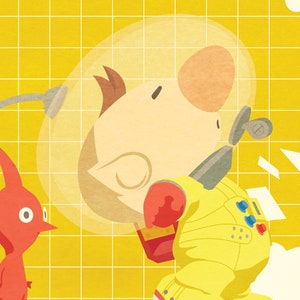 Super Smash Bros Moveset Series - OLIMAR / PIKMIN PLUCK No.40 - Etsy