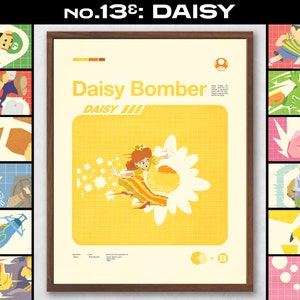 Super Smash Bros Moveset Series - DAISY / DAISY BOMBER No.13e - Etsy