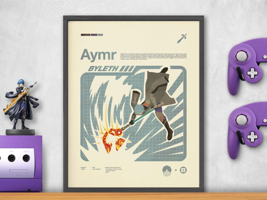 Super Smash Bros Moveset Series - BYLETH / AYMR No.75 - Etsy