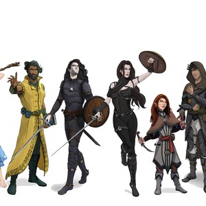 Custom Character Designs, D&D, Pathfinder, Oc's, Illustrations, Fantasy ...