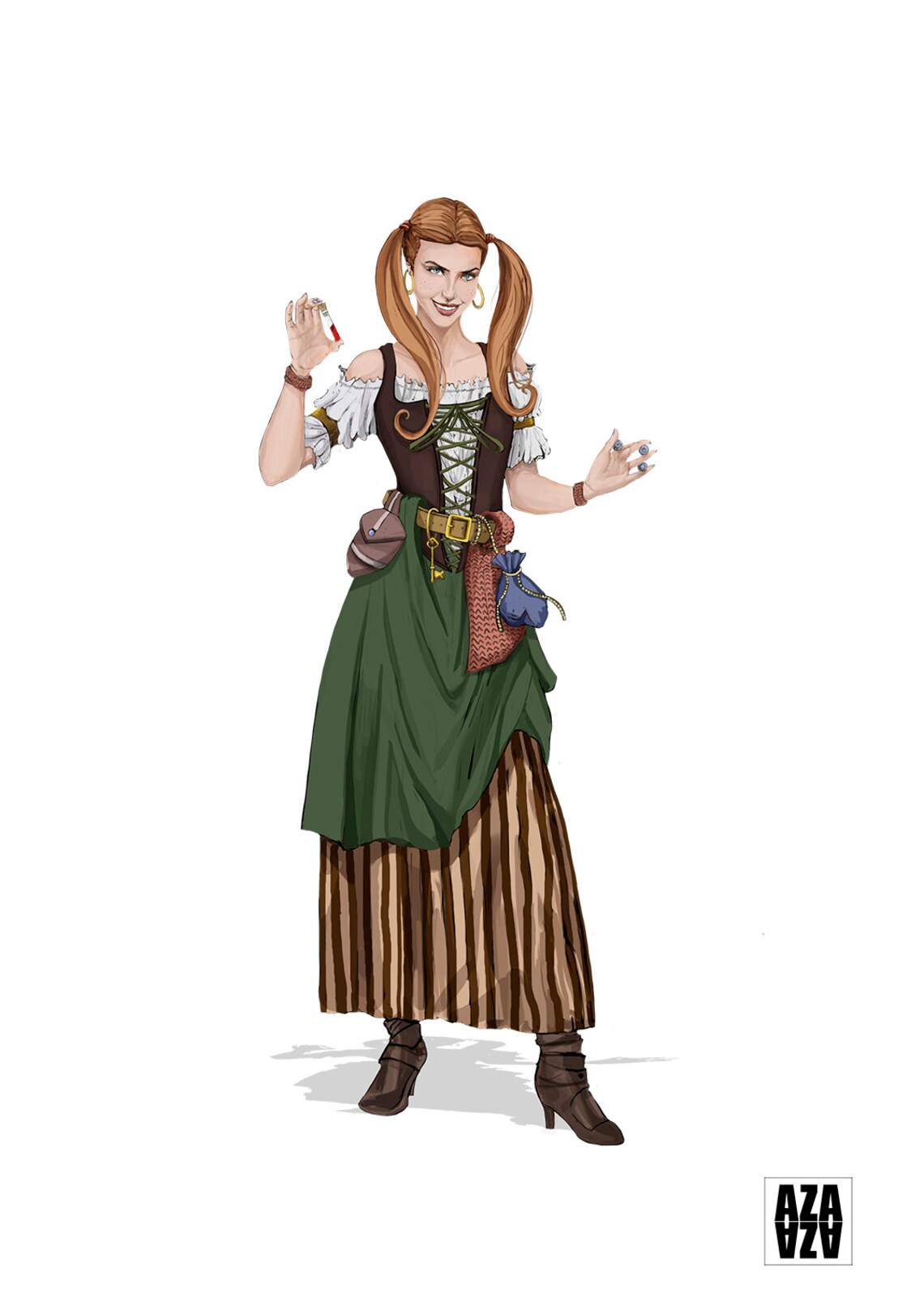 Custom Character Designs D&D Pathfinder Oc's | Etsy