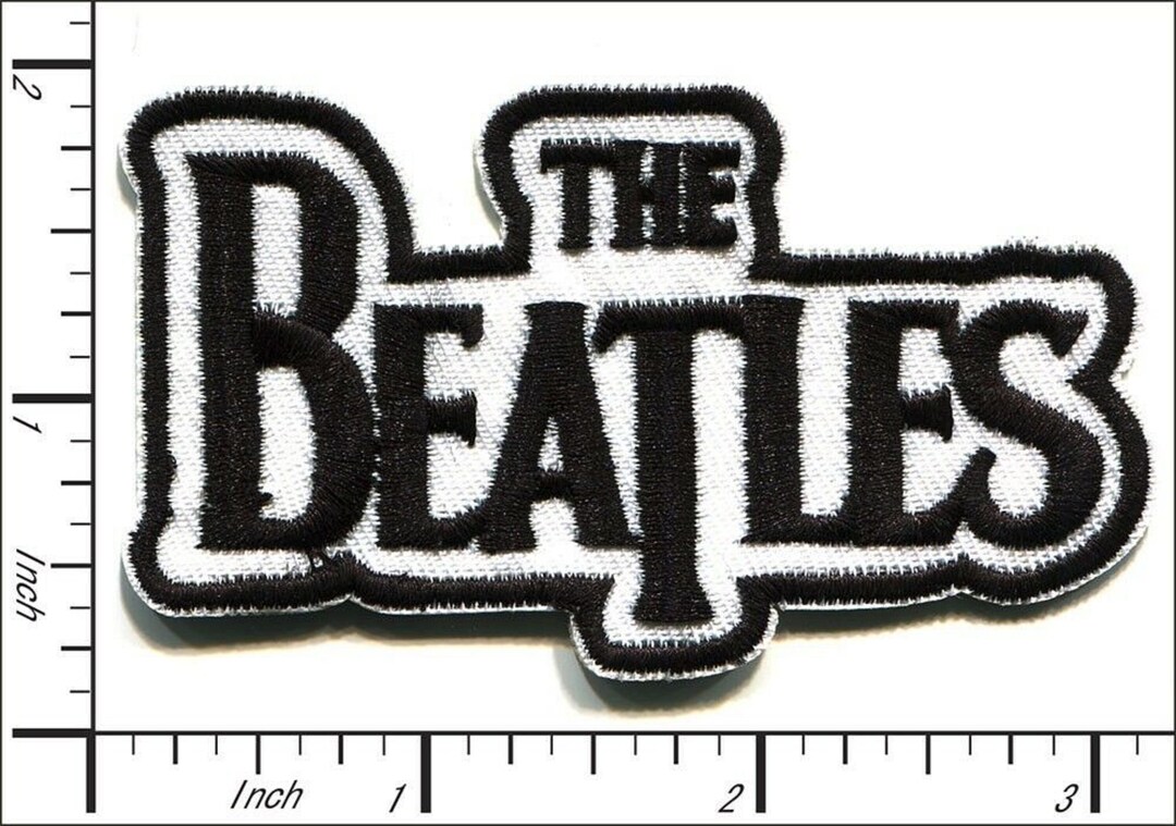 2 the BEATLES Embroidered Cloth Patches Badge Iron Sew On - Etsy