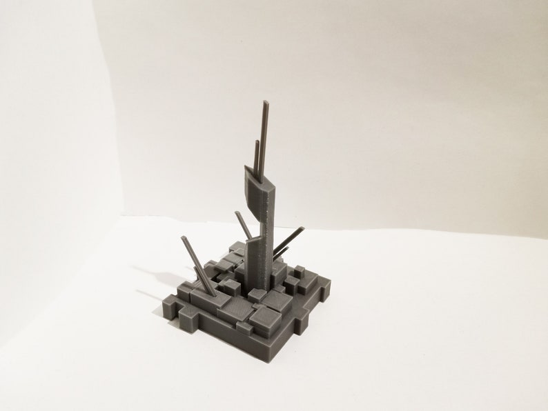 Half Life 2 Citadel City 17 Layout 3d Print Model Figurine | Etsy