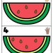 Counting Watermelon Seeds' Cards - 1 Through 10 - Etsy