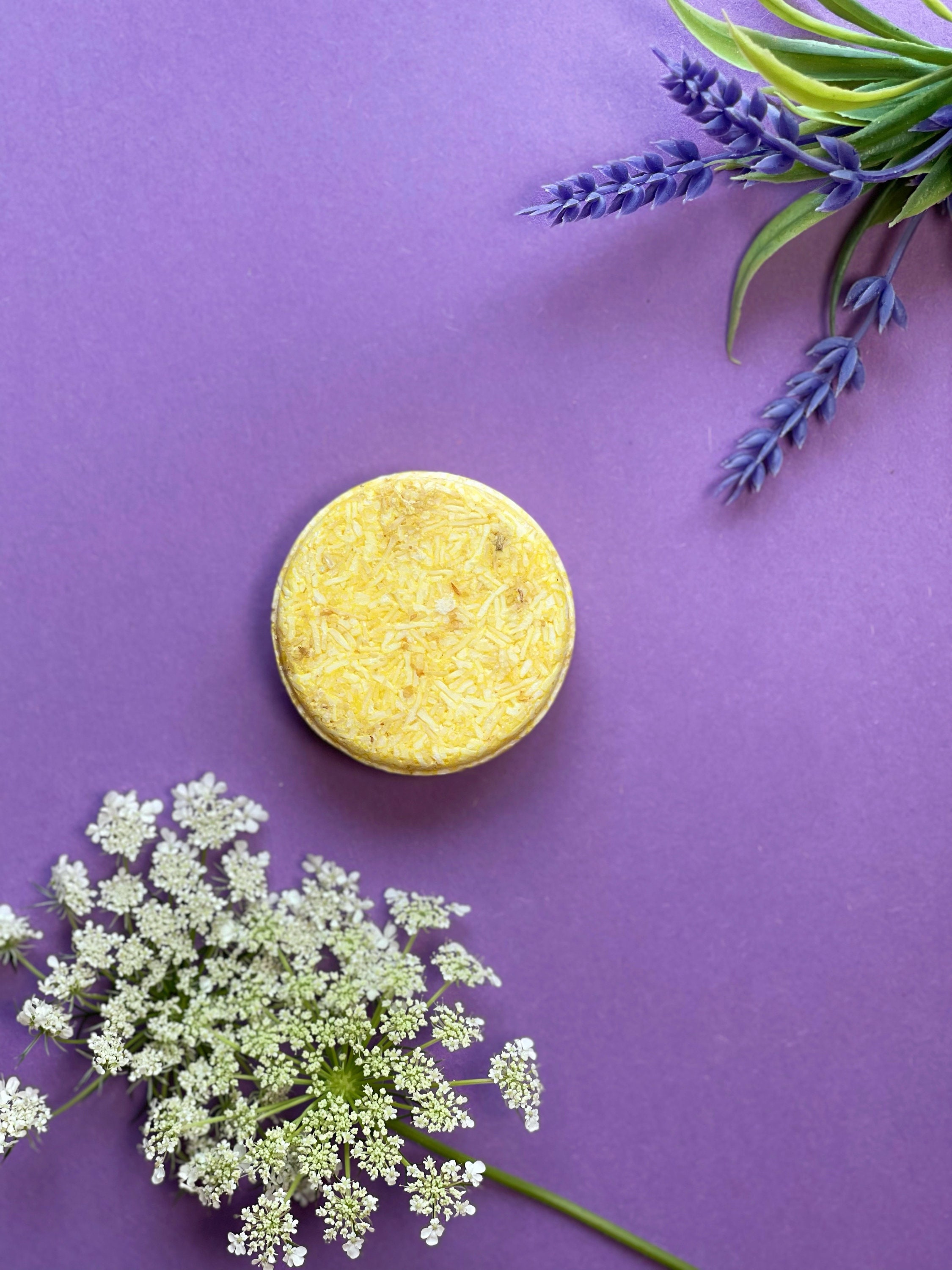 Lavender Organic Vegan Shampoo Bar - Eco Friendly - Zero Waste ...