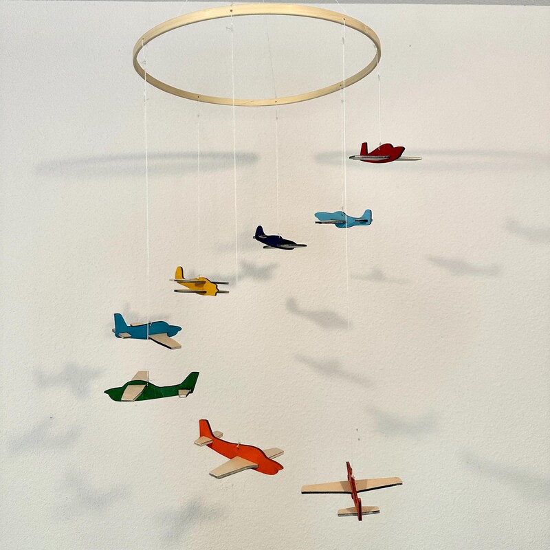 Airplane Mobile - Etsy