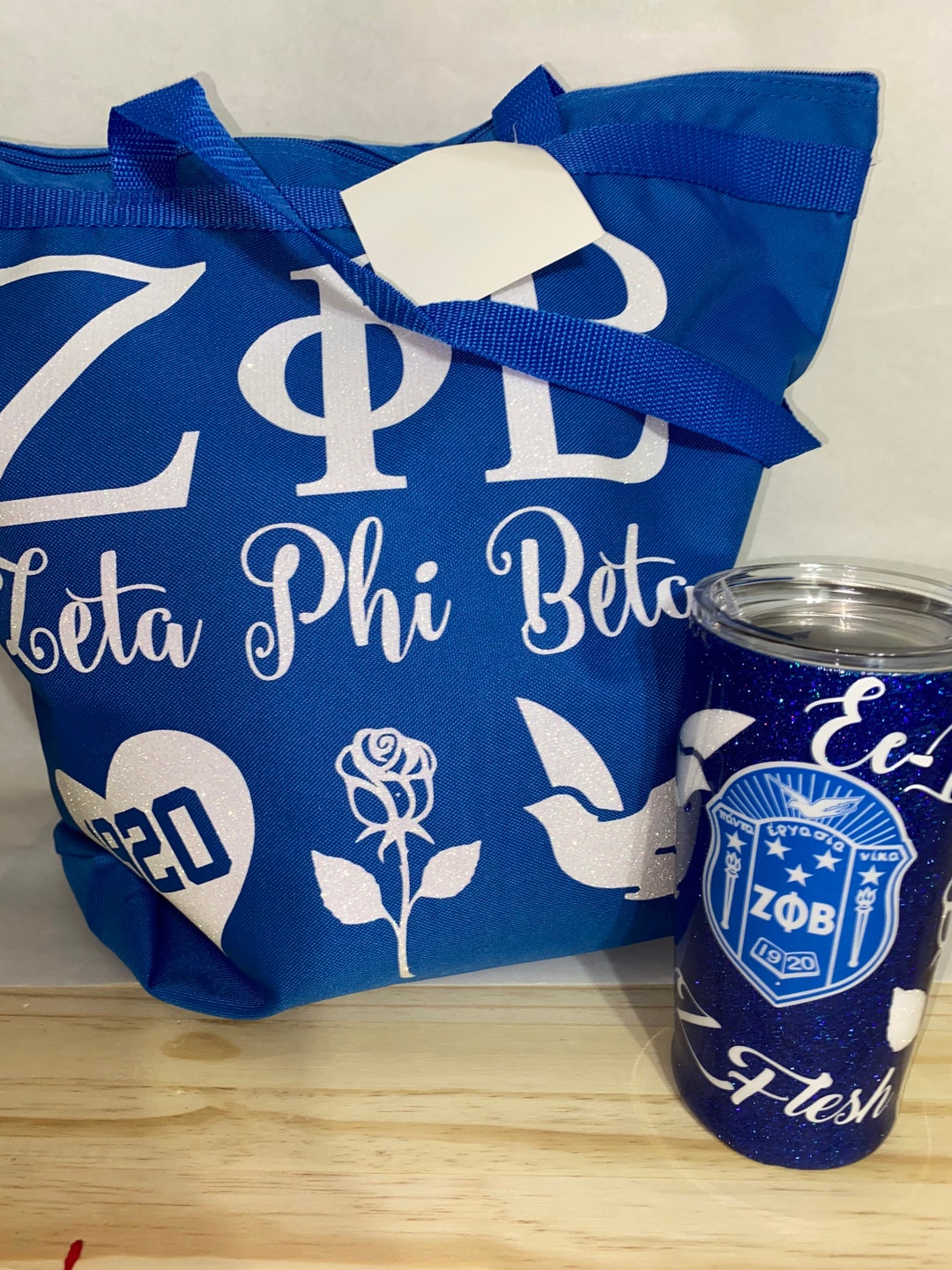 Zeta Glam Tumbler & Tote Bundle - Etsy