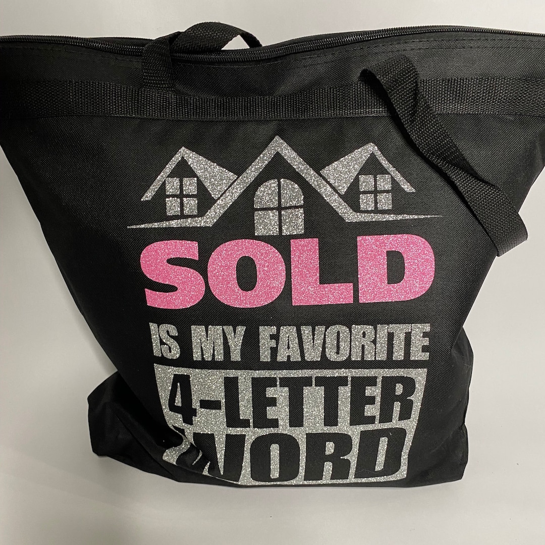 SOLD Real Estate Mega Tote Bag - Etsy