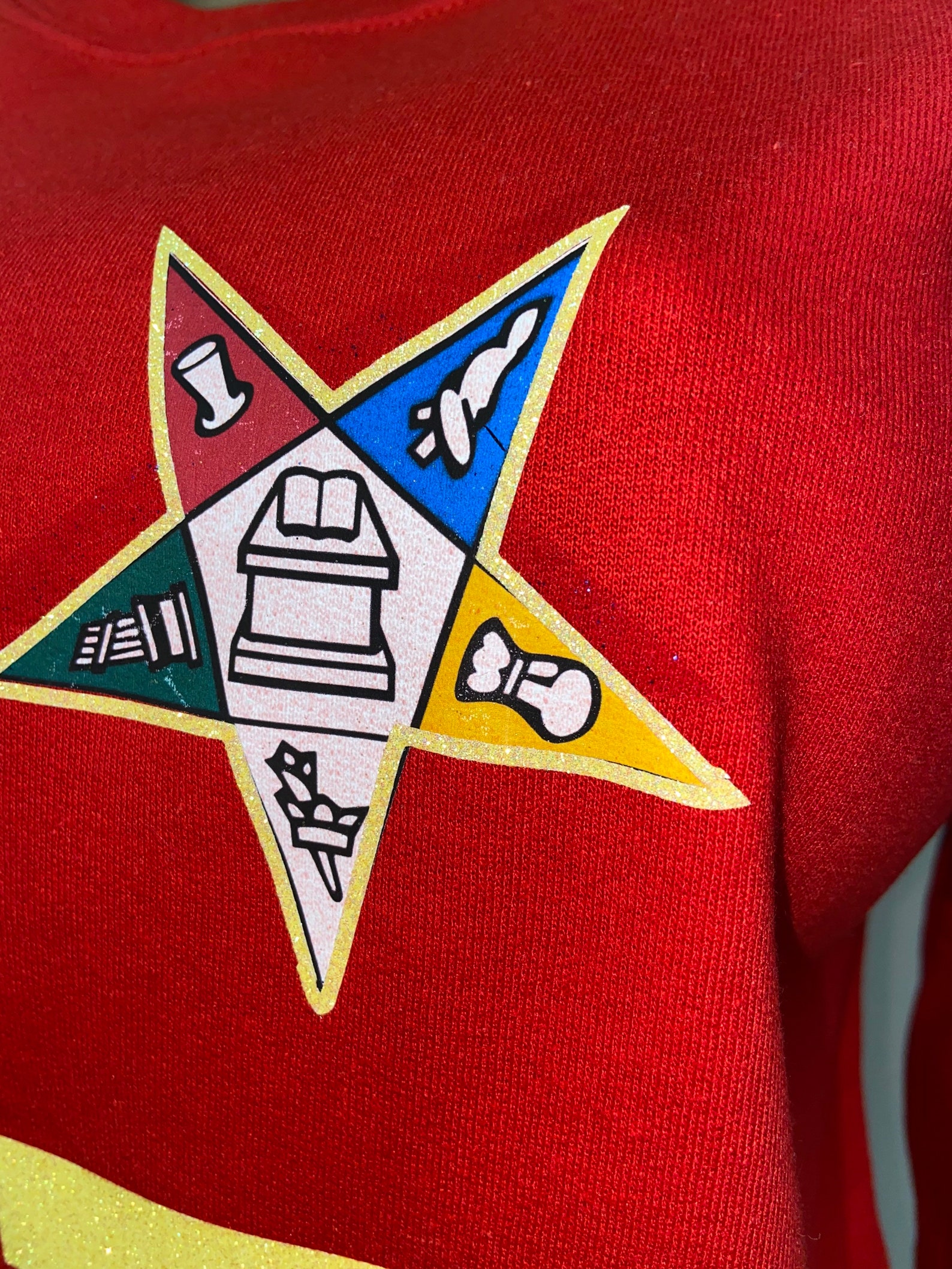 OES Love Stacked off the Shoulder Sweatshirt - Etsy