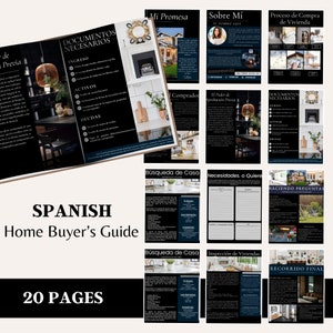 Spanish Home Buyer's Guide: Real Estate Agent Marketing Template (canva ...