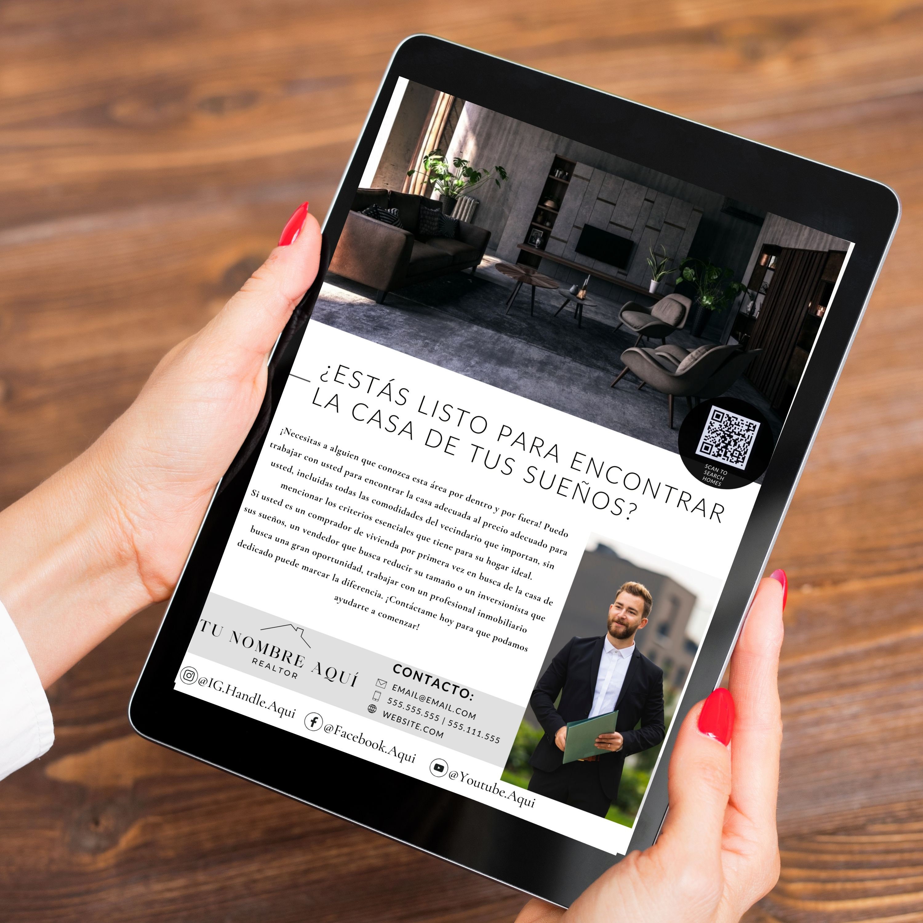 Spanish Home Buyer's Guide, Real Estate, Canva Template, Real Estate ...