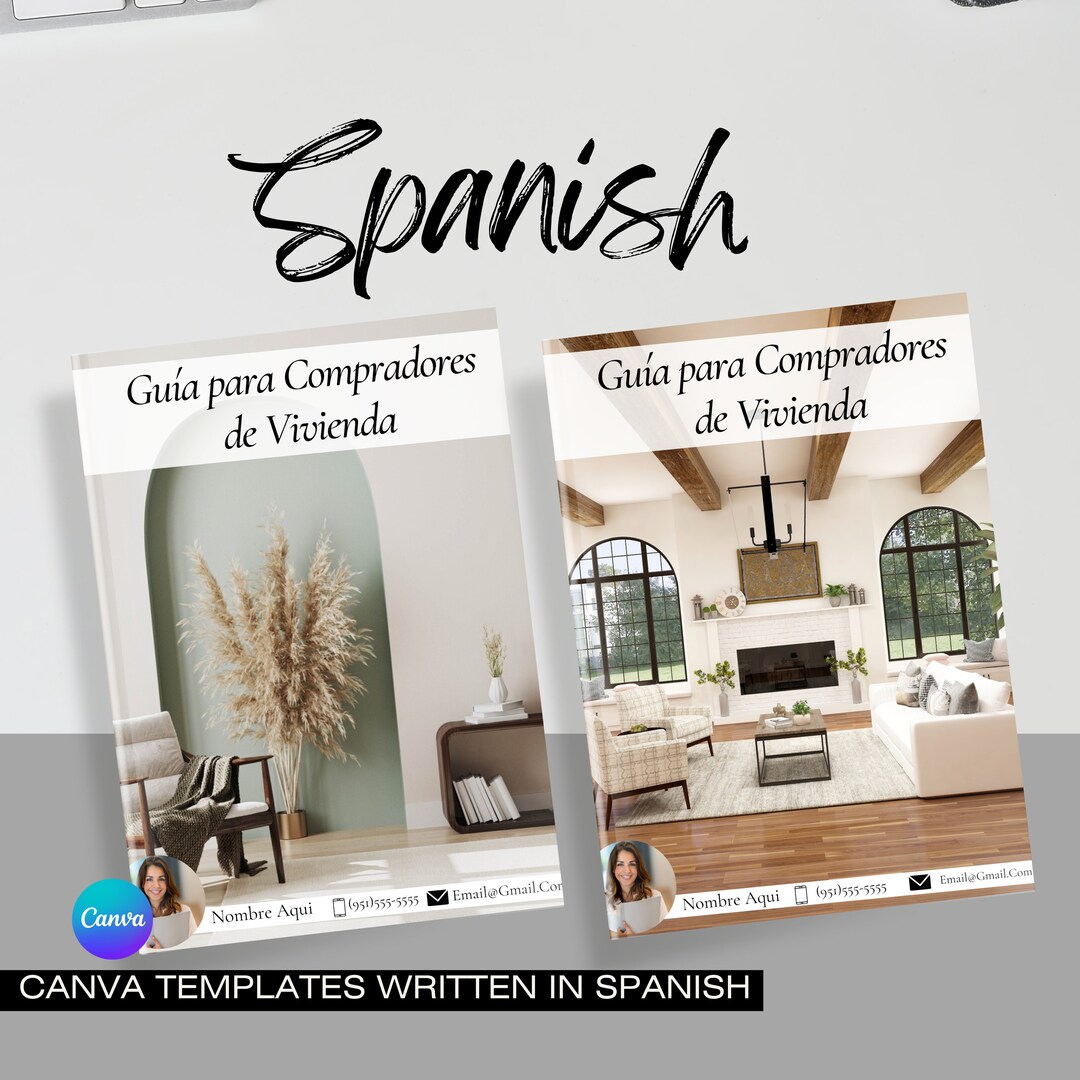 Spanish Home Buyer's Guide: Real Estate Canva Template - Etsy