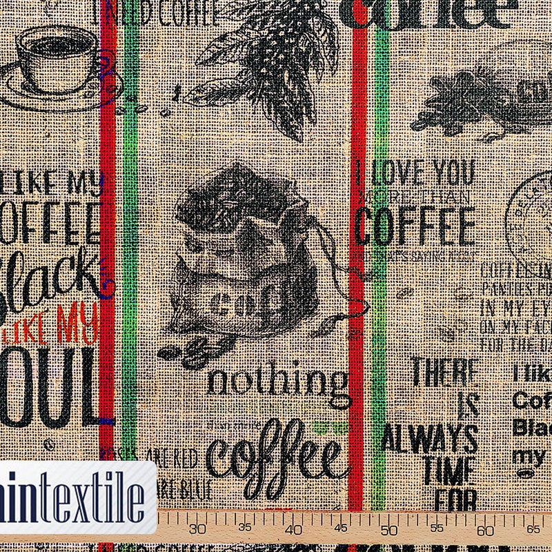 Coffee Fabric - Etsy