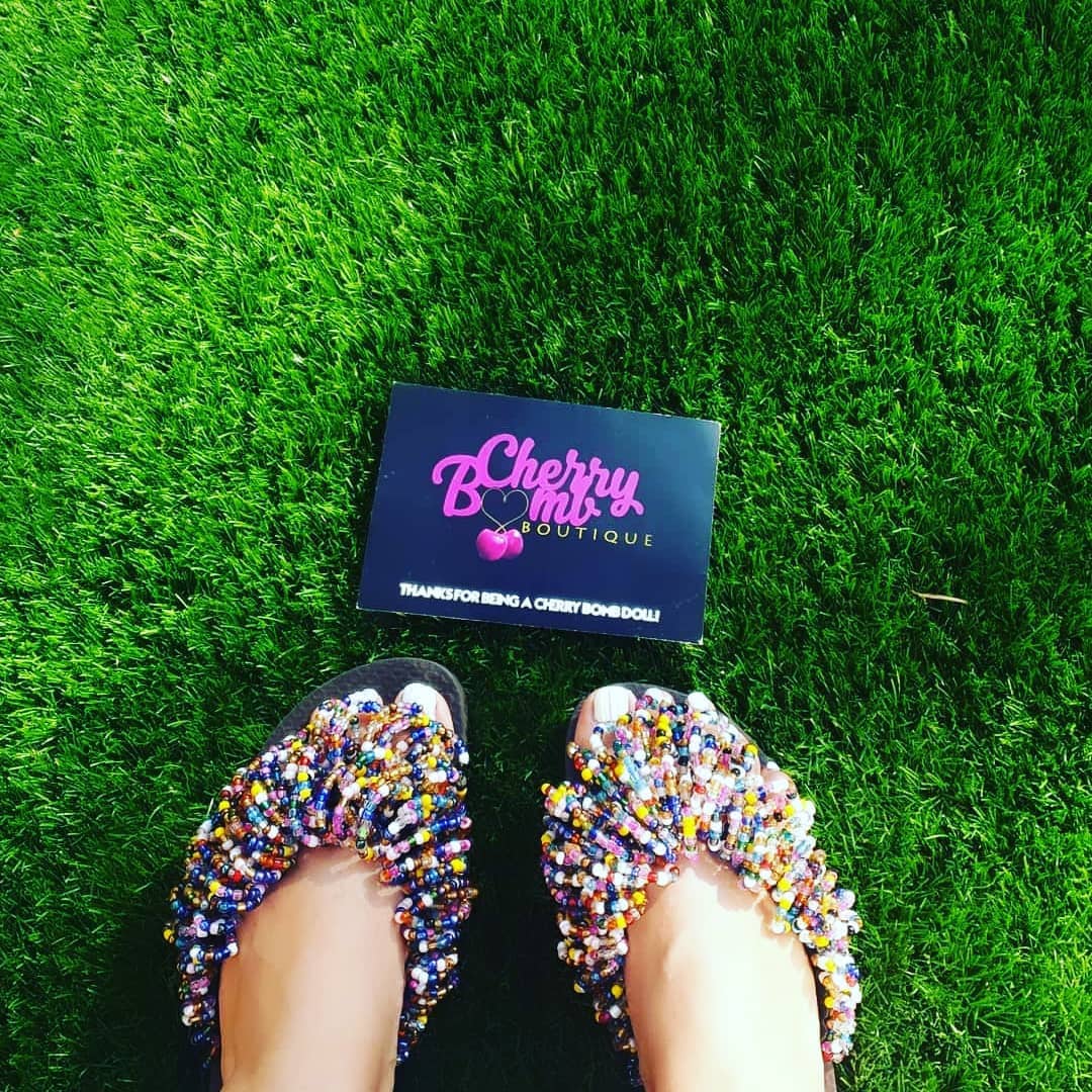 Beautiful Beaded Slippers From the Motherland - Etsy