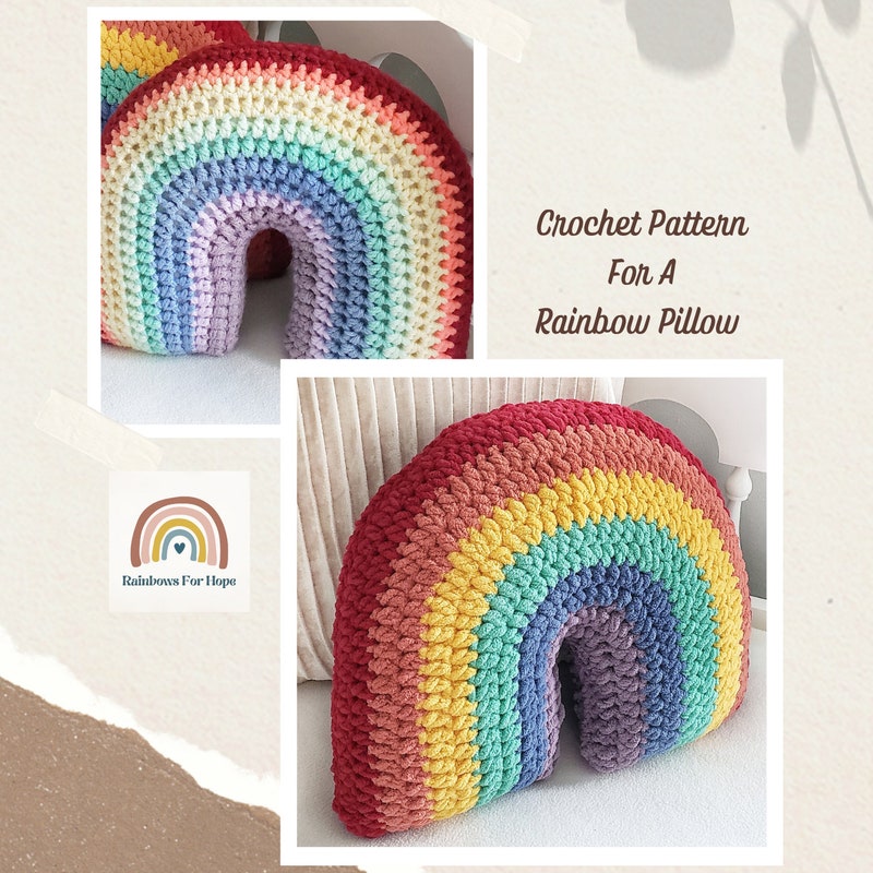 Rainbow Pillow Tutorial - Etsy
