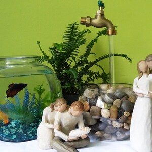 1 Kit- Floating Faucet Water Fountain Kit. Make Your Own Floating ...