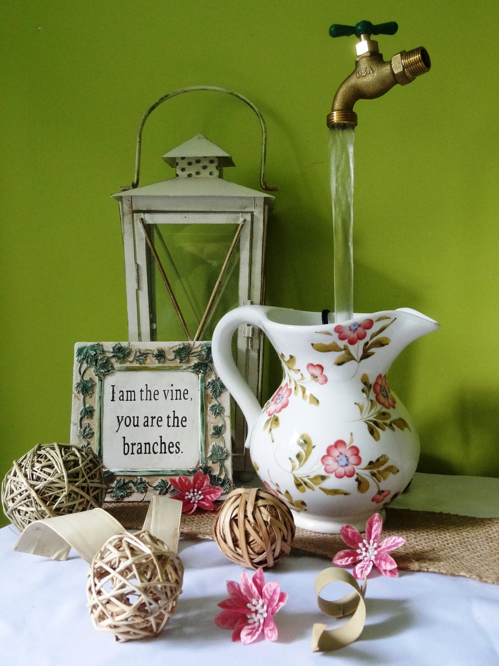 5 Kits Floating Faucet Water Fountain Kits, Make 5 of Your Own Floating ...