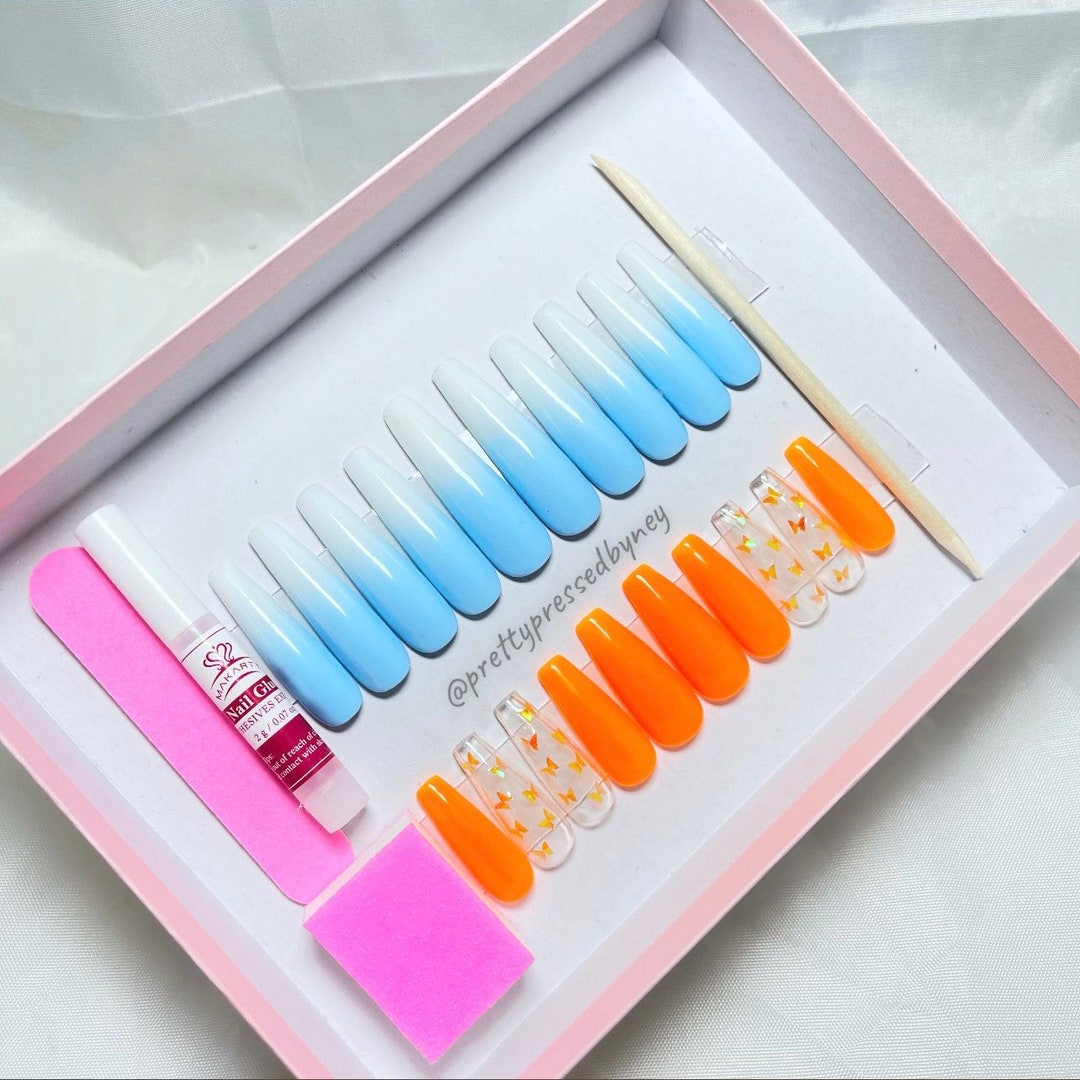 Build Your Own Bundle Nail Bundles Pressonnails Xxl Coffin Nails Long ...