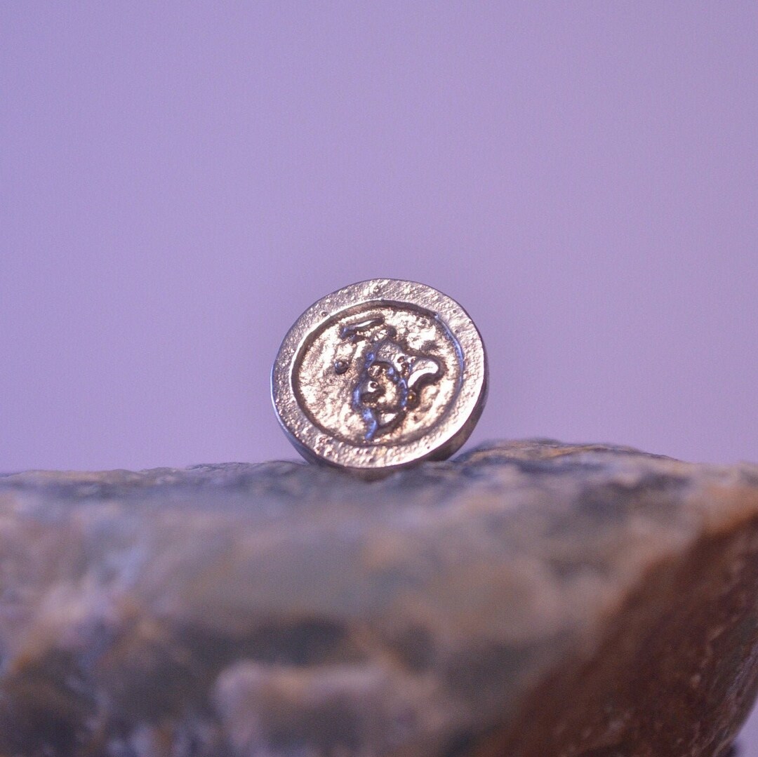 Flat Earth Map Pin Mk1 - Etsy