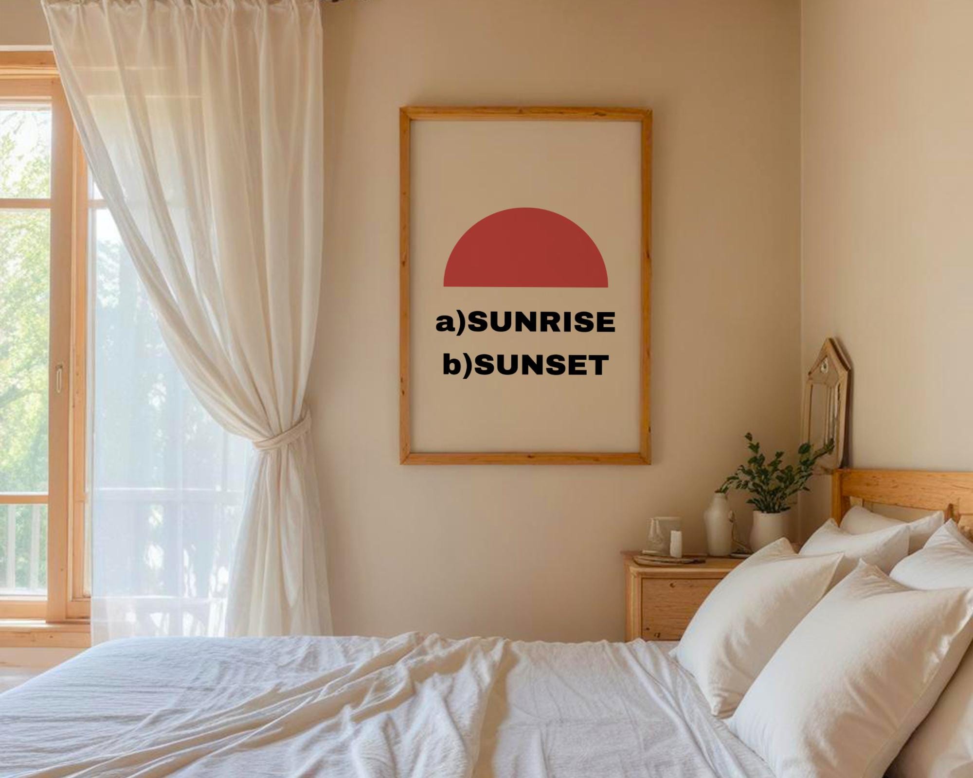 SUNRISE/SUNSET PDF Printable Poster - Etsy
