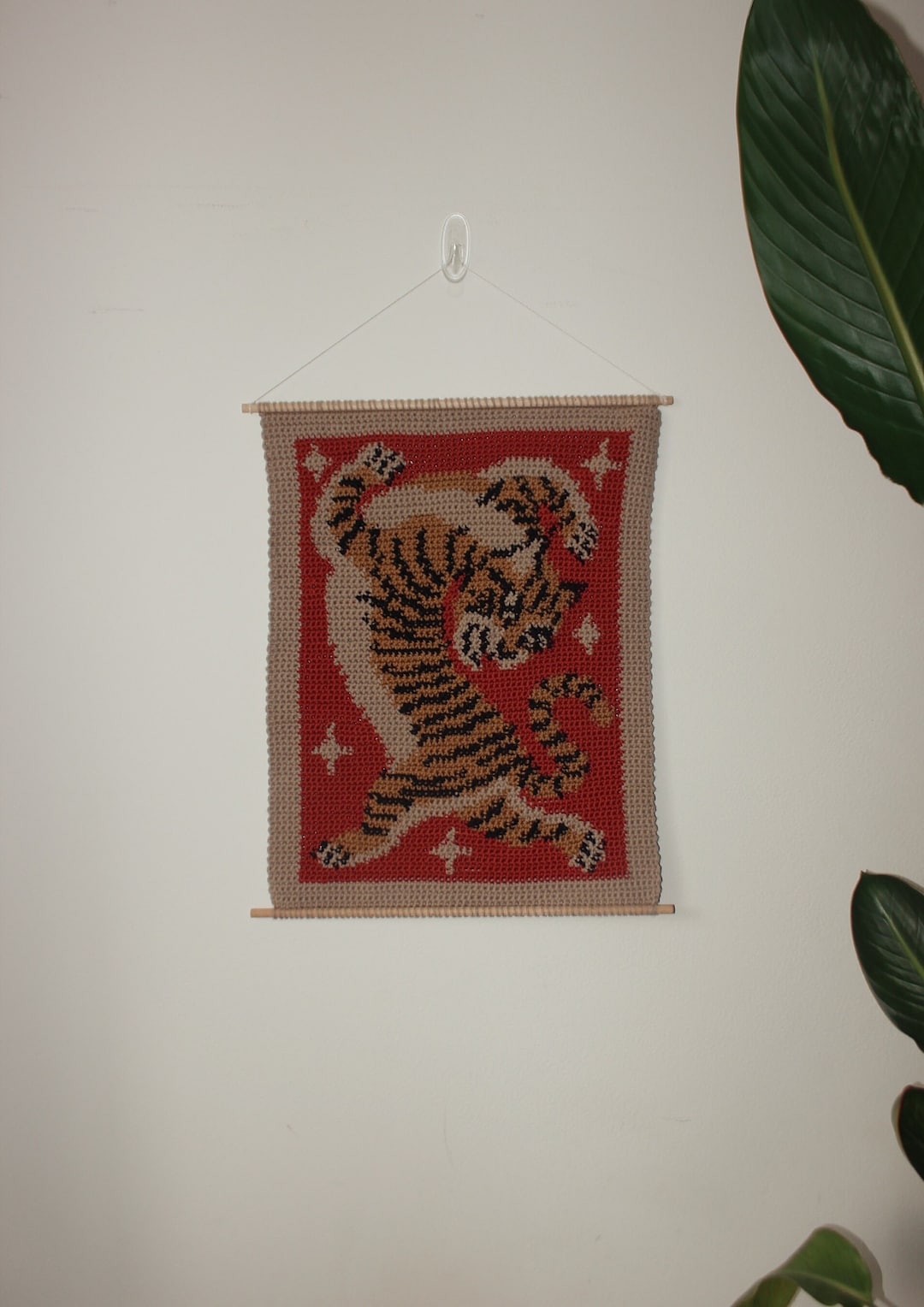 Tiger Tapestry PATTERN DOWNLOAD - Etsy
