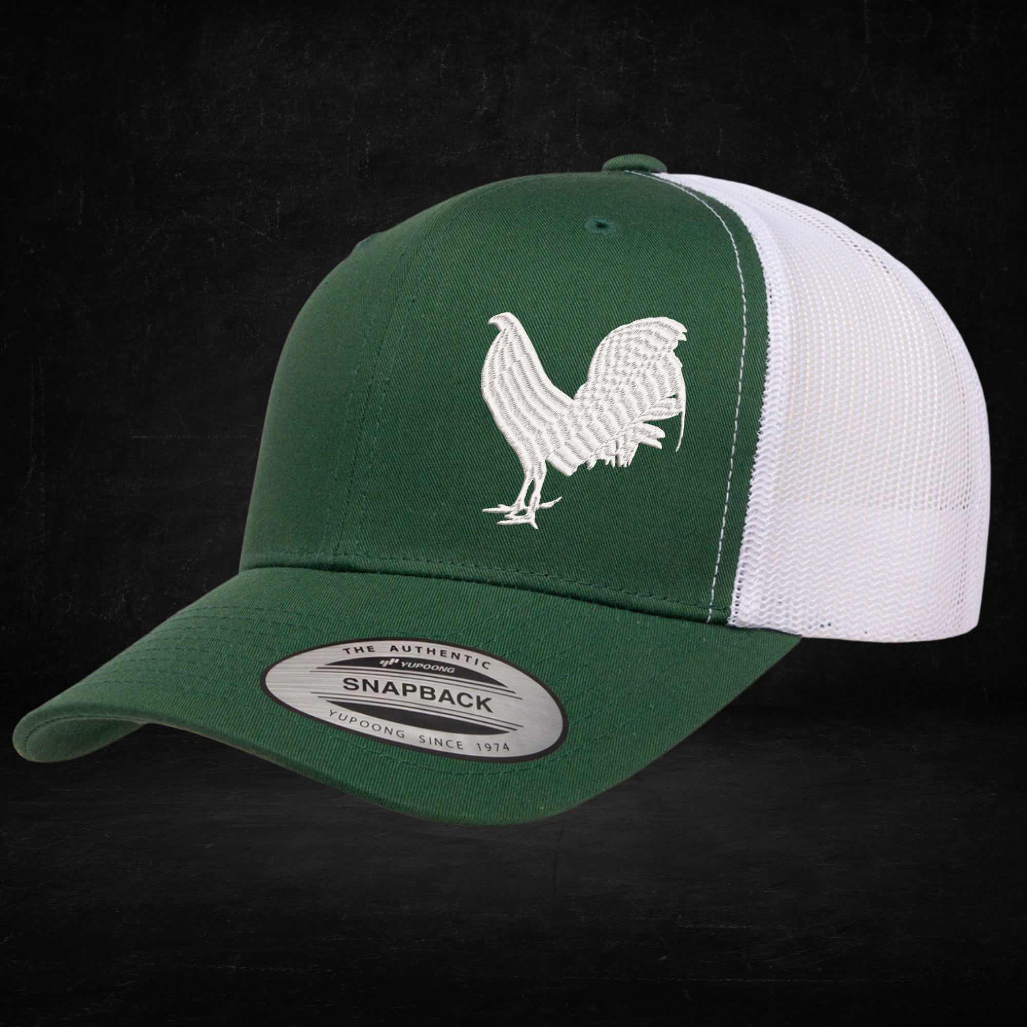 Rooster Embroidered Cap Gamefowl Gallo Bordado - Etsy