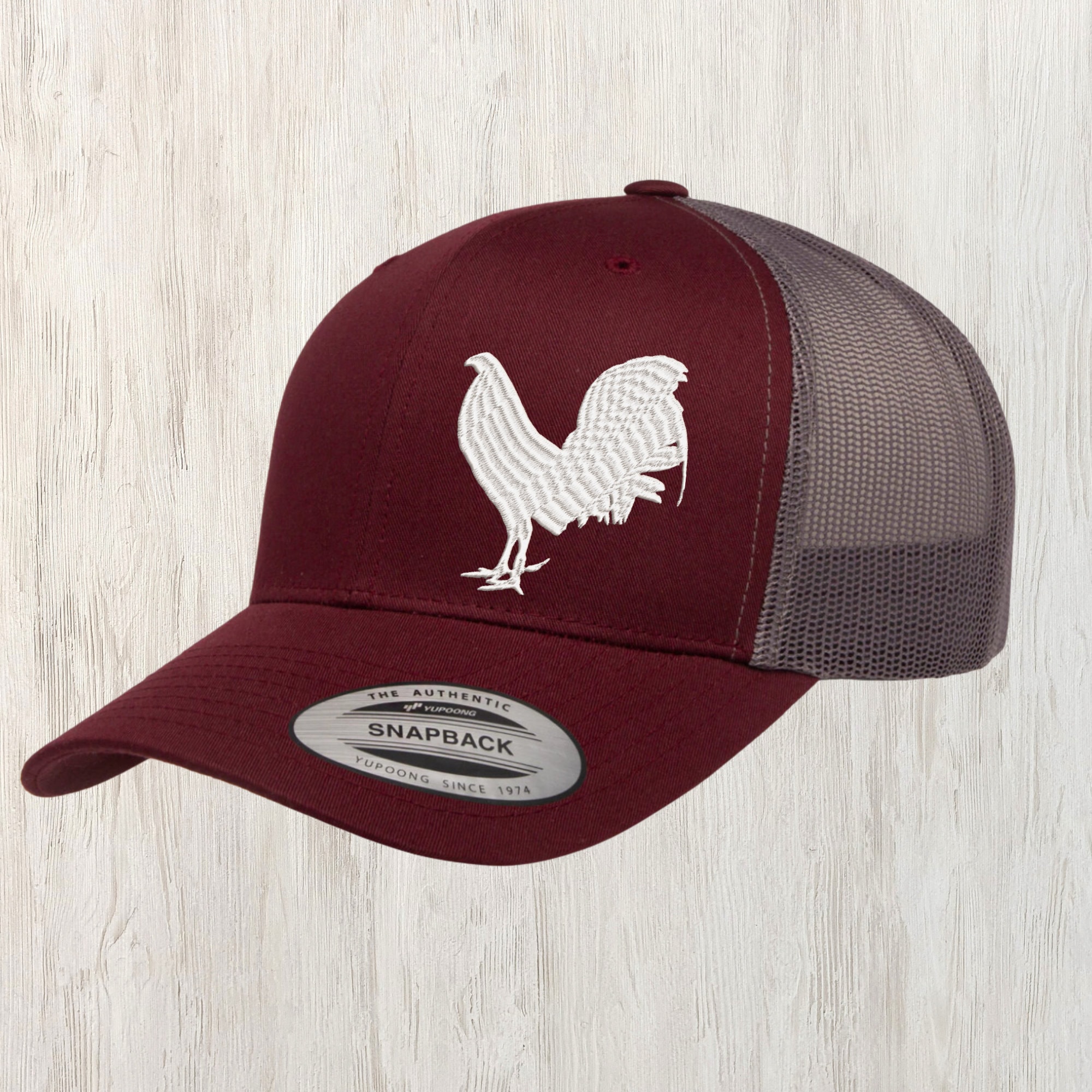 Rooster Embroidered Cap Gamefowl Gallo Bordado - Etsy