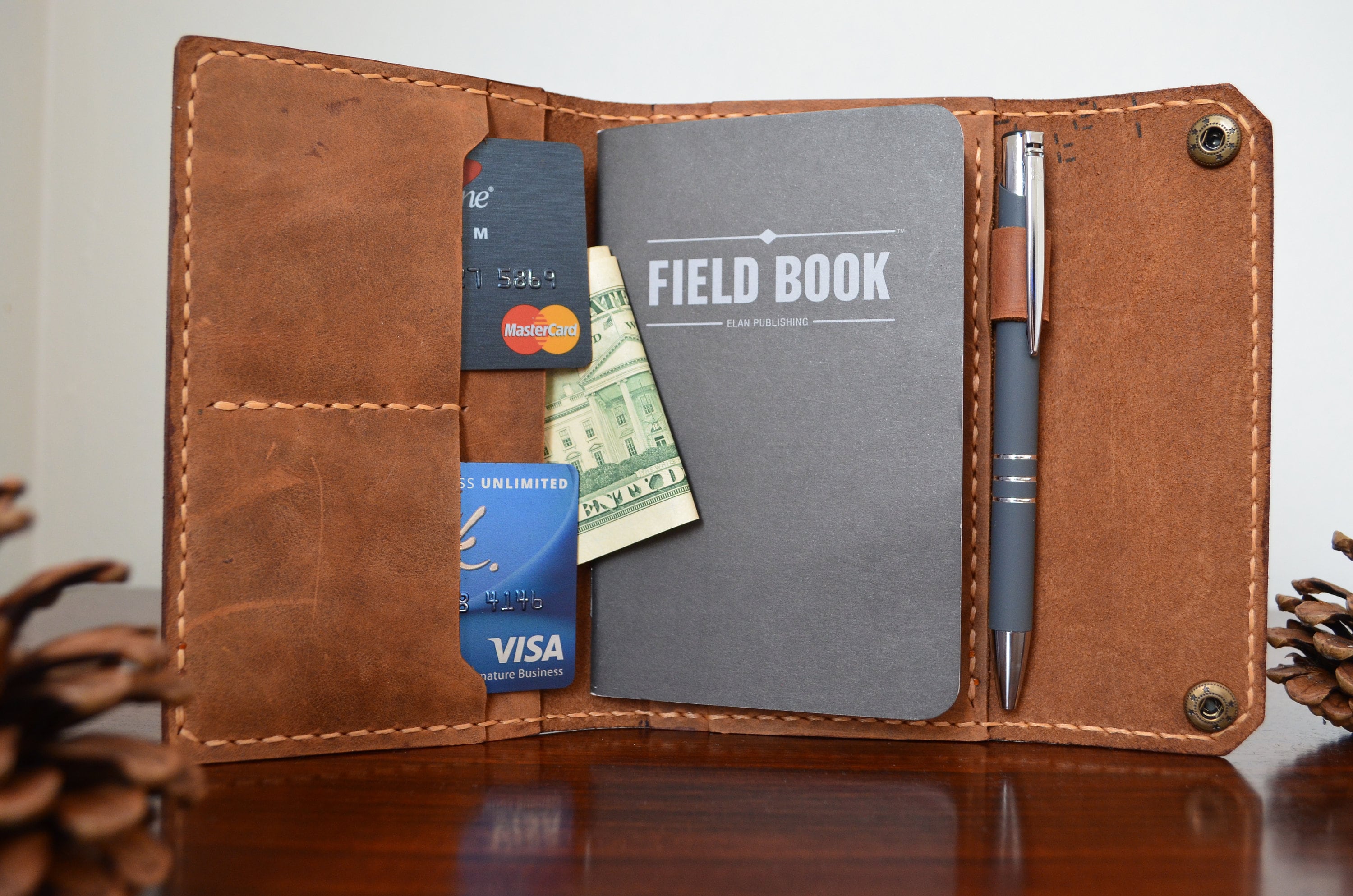 Field Notes Wallet ,leather Planner Cover, NOTEBOOK Cover,leather ...