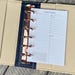 A7 Daily Planner Inserts - Undated, Double-sided, Pocked PM Small Size ...