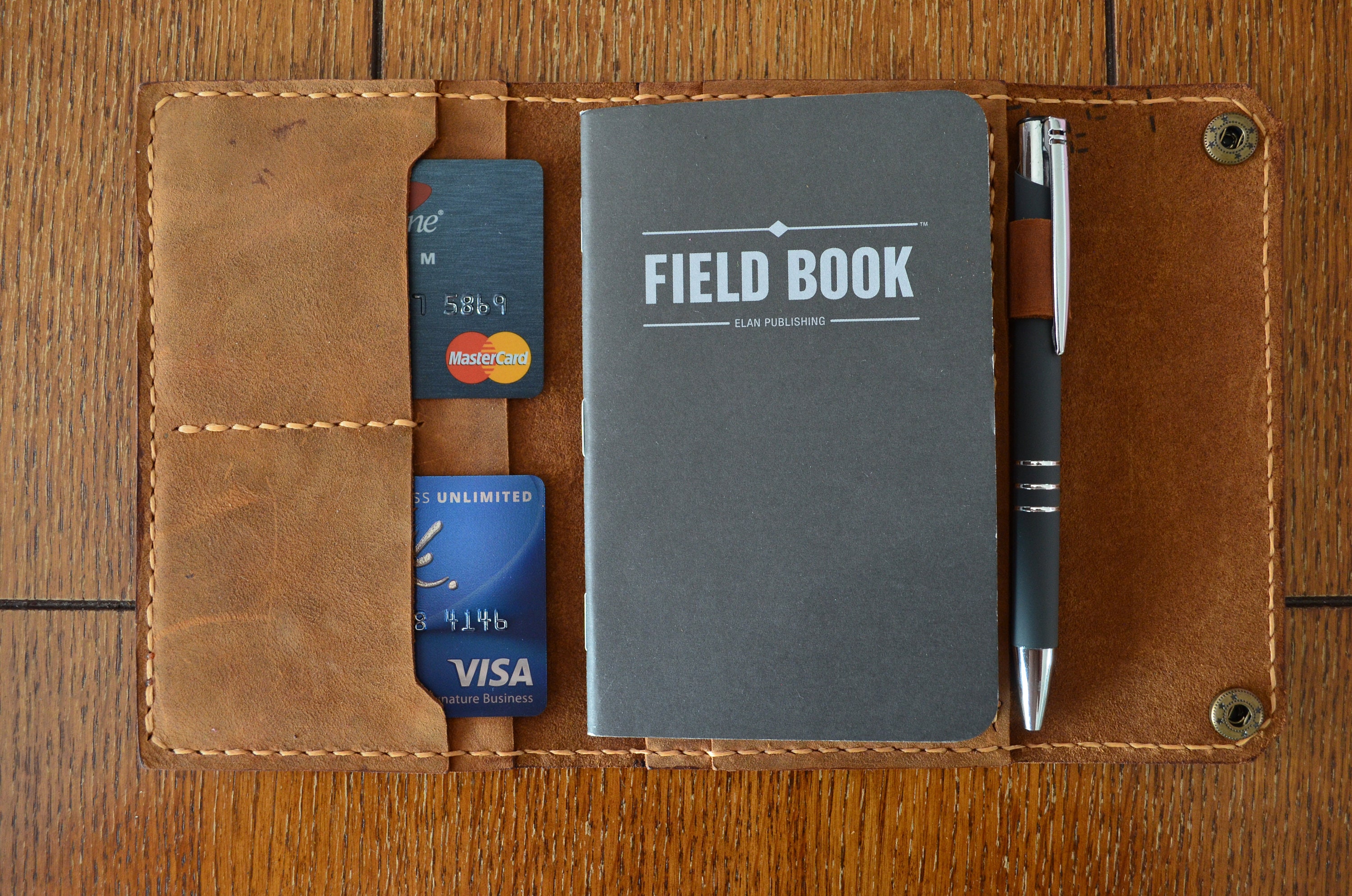 Field Notes Wallet ,leather Planner Cover, NOTEBOOK Cover,leather ...