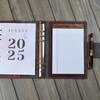A7 Daily Planner Inserts - Undated, Double-sided, Pocked PM Small Size ...