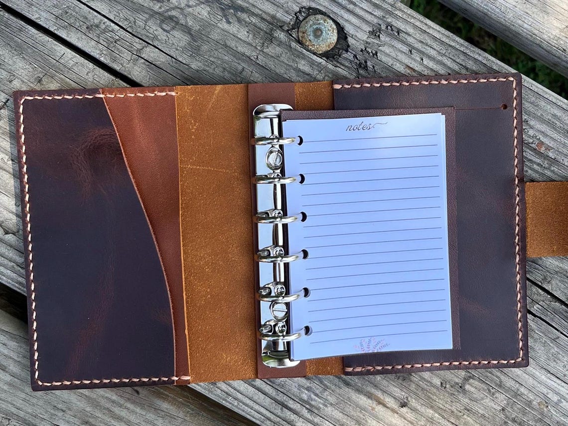 A7 Daily Planner Inserts - Undated, Double-sided, Pocked PM Small Size ...
