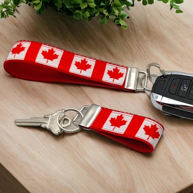 Canada Keychain - Etsy Canada