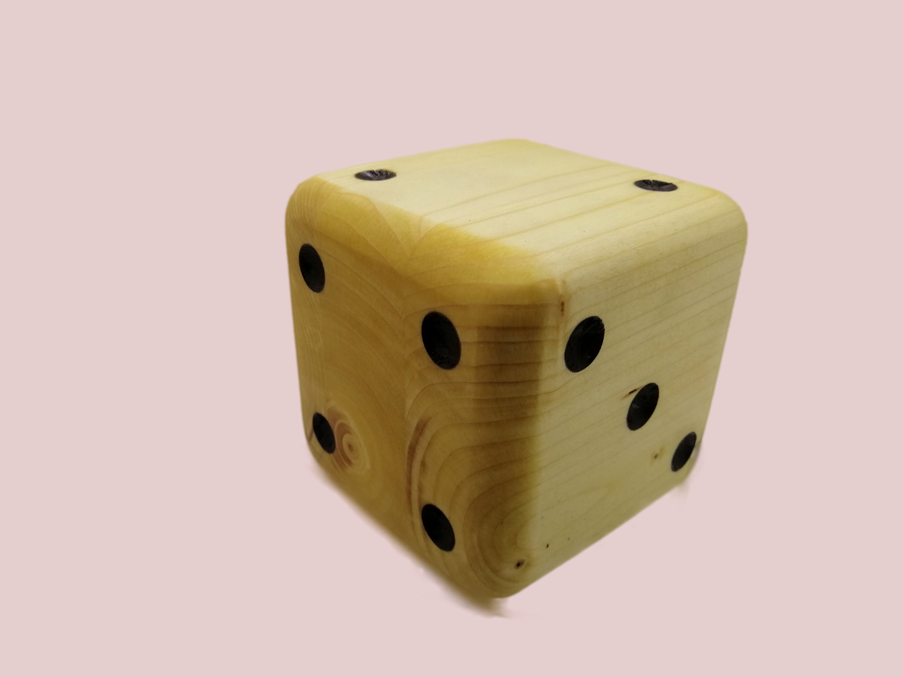 Large Dice, Oversized Wooden Dice 10x10 Cm 4x4" - Etsy