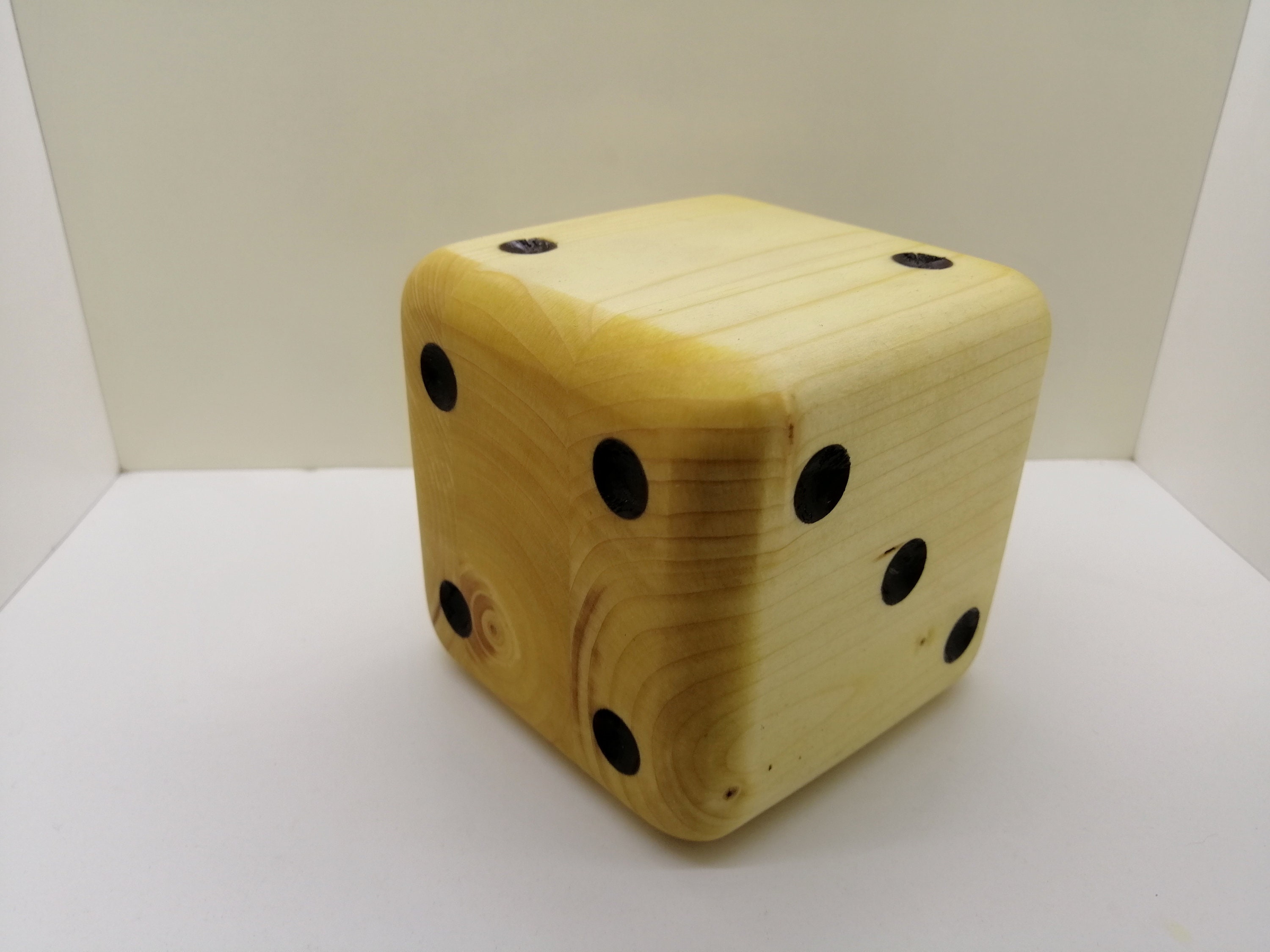 Large Dice, Oversized Wooden Dice 10x10 Cm 4x4 - Etsy