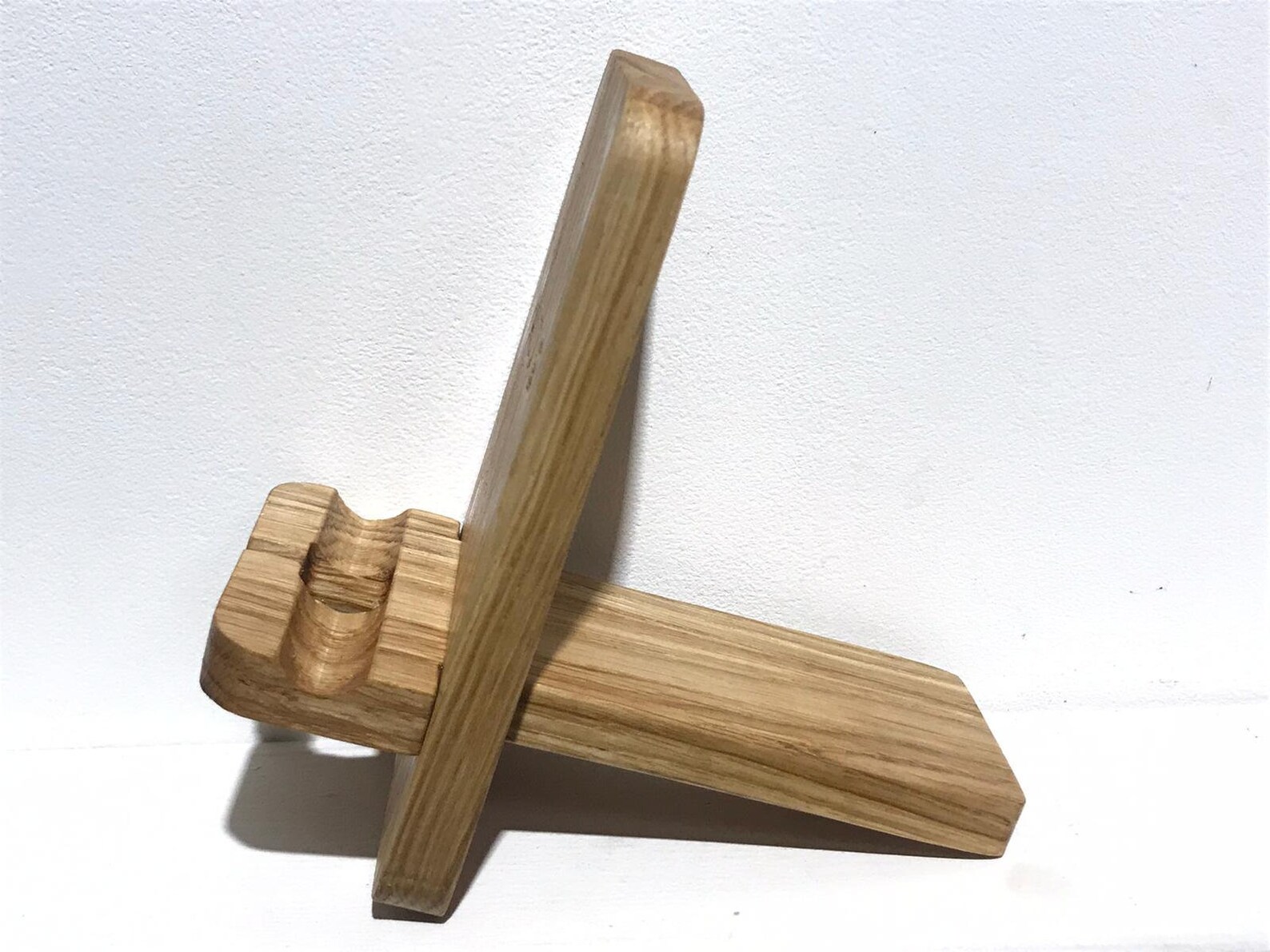 Porte Porte-téléphone Cool De Oak Wood Personnalisé | Etsy