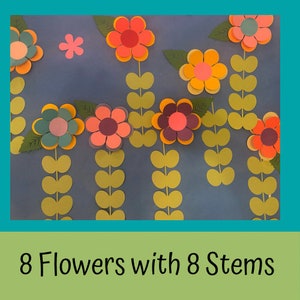 Teachers School Classroom Door Decoration/look Who’s Blooming/ Spring ...