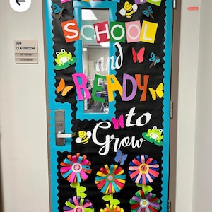 Teachers School Classroom Door Decoration Welcome Back to School ...