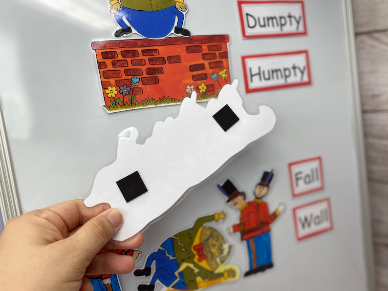 Humpty Dumpty/magnetic Story Board/ - Etsy