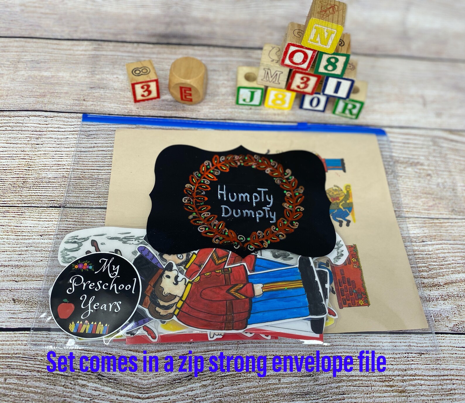 Humpty Dumpty/magnetic Story Board/ - Etsy