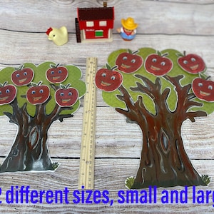 Way up High in the Apple Tree/magnetic Story Board/children/preschool ...