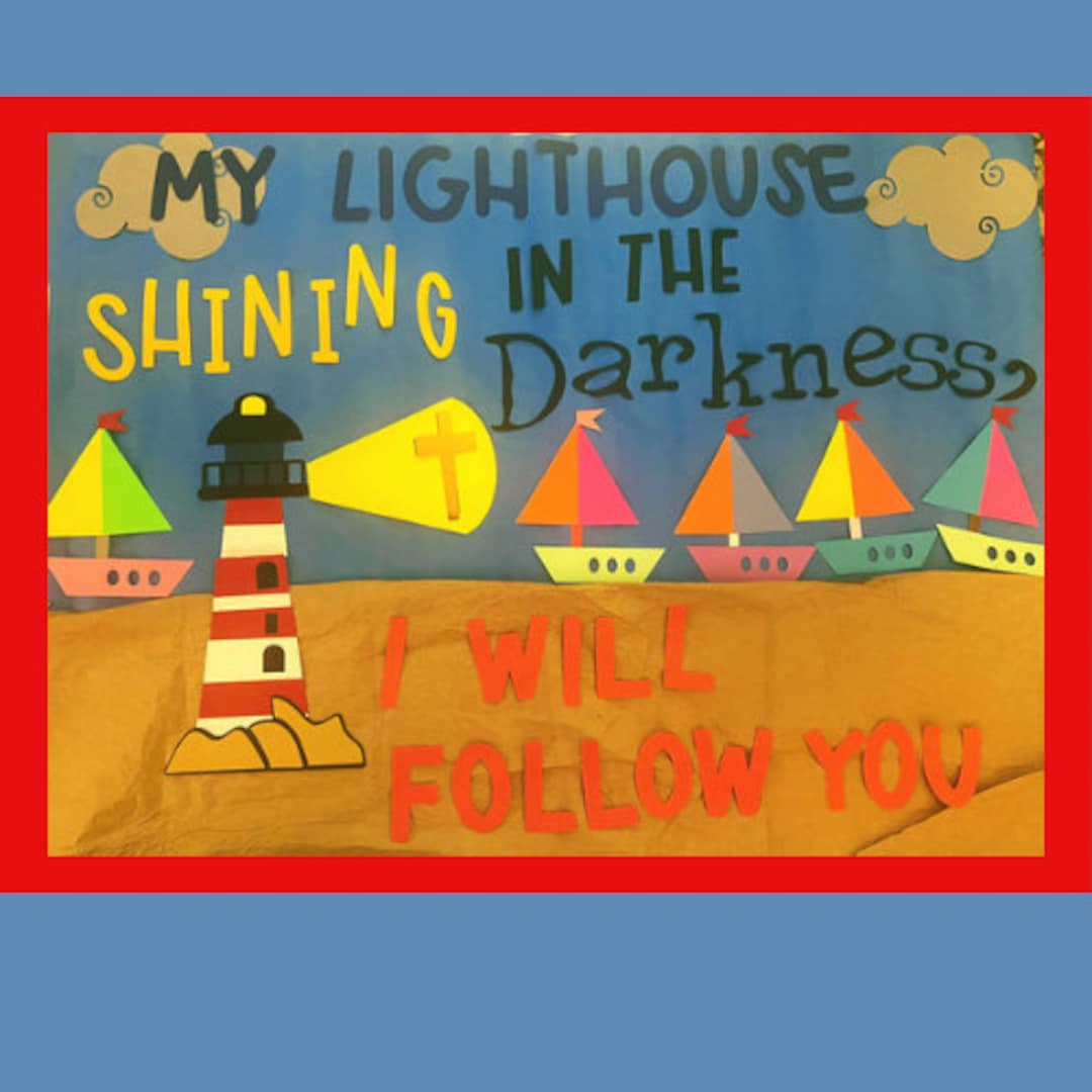 Teachers School Bulletin Board / Back to School /my Lighthouse, Shining ...