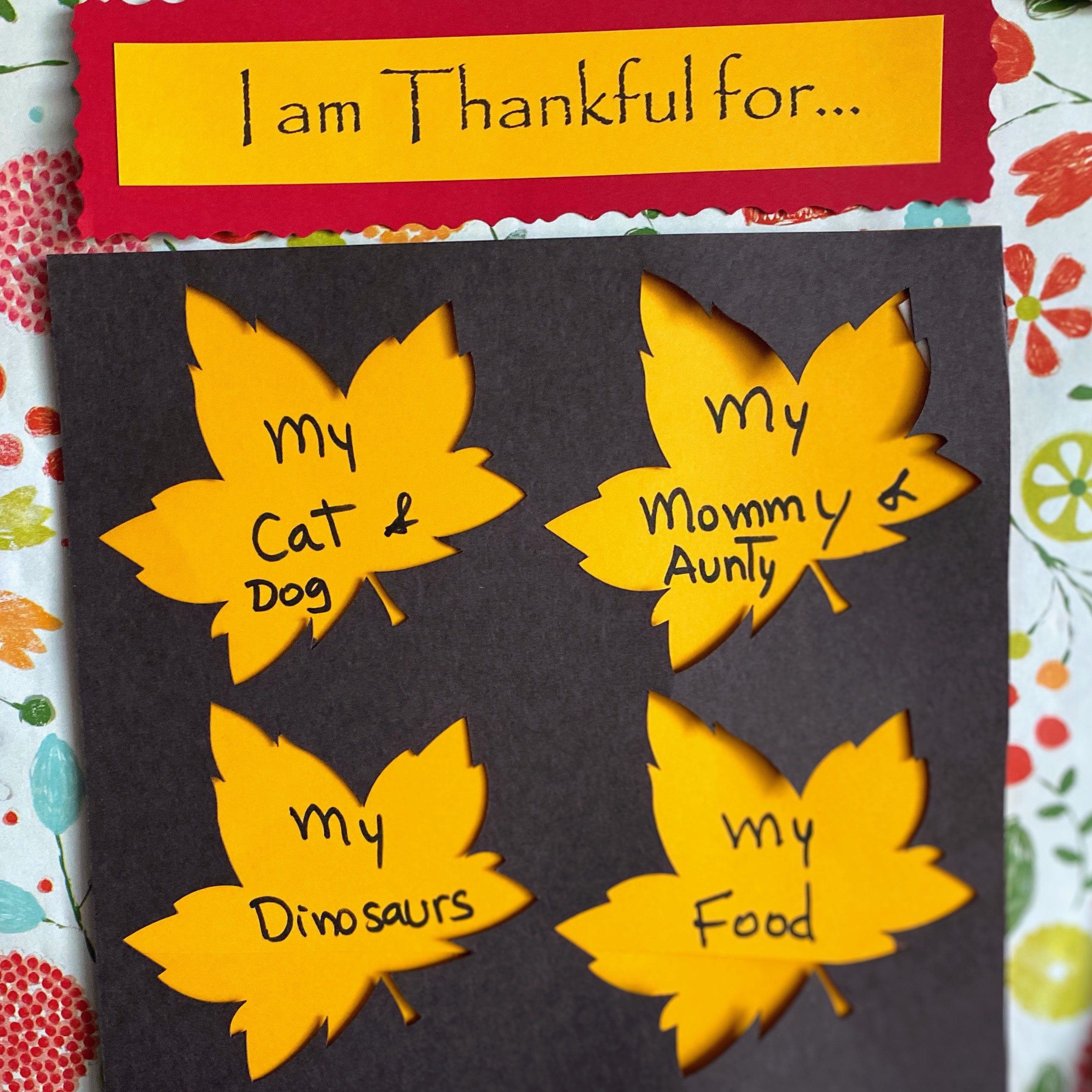 Teachers School Bulletin Board for THANKSGIVING /what Are We THANKFUL ...