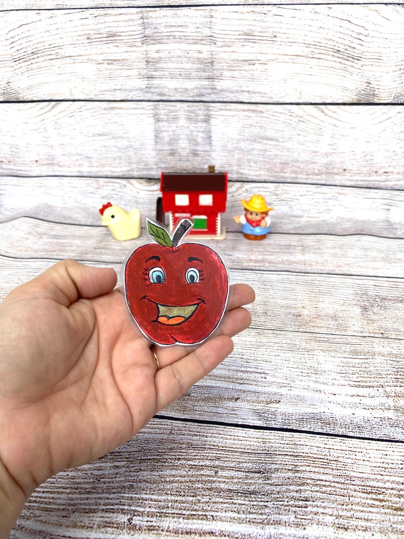 Way up High in the Apple Tree/magnetic Story Board/children/preschool ...