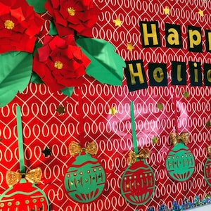 Teachers School Bulletin Board for December Holidays/classroom ...