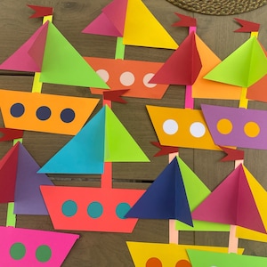 Teacher School Summer Bulletin Board for Classroom Decoration/ Sailing ...